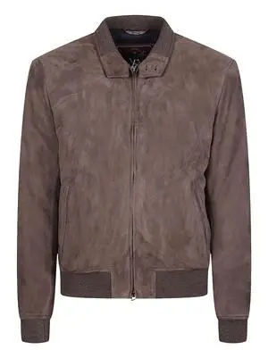 STEWART Nuvola Bomber Jacket - Brown