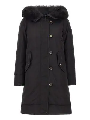 Peuterey Long-sleeved Down Jacket - Black