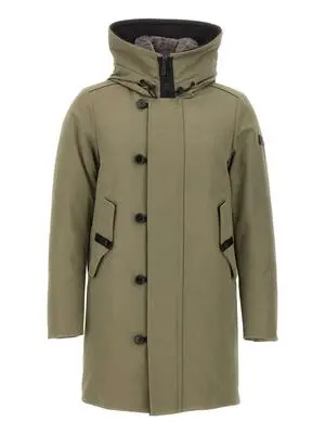 PEUTEREY Peuterey Long-Sleeve Parka With Detachable Fur Collar