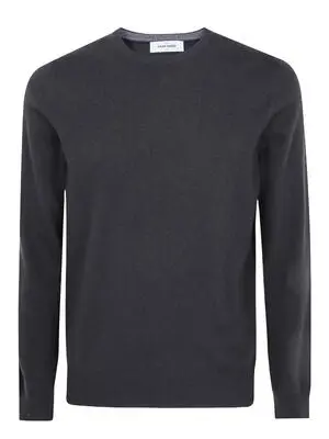 GRAN SASSO Crew Neck Sweater - Brown