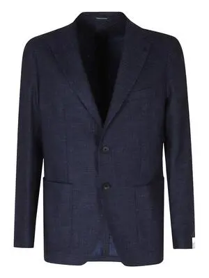 Tagliatore Single-breasted Blazer - Blue
