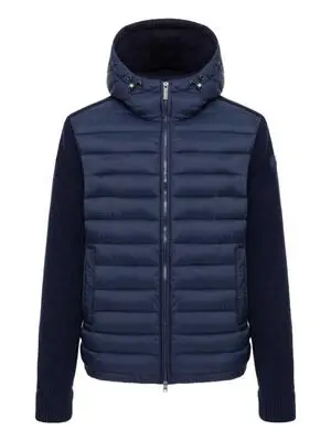 COLMAR Hybrid Hooded Jacket - Navy Blue