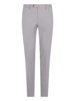 PT TORINO Casual Trousers With Belt Loops - Gray