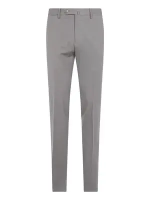 PT TORINO Casual Trousers With Belt Loops - Gray