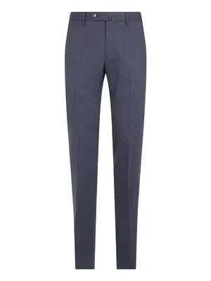 PT TORINO Tailored Trousers With Belt Loops - Black