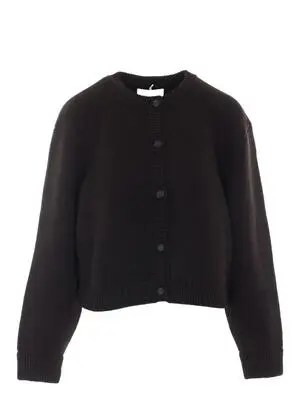 LISA YANG Button-front Cardigan - Brown