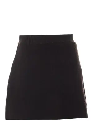 LISA YANG Lisa Yang Clare Ribbed-Waist Knitted Skirt