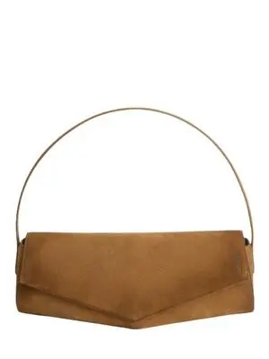 JIL SANDER Kante Flap Shoulder Walnut Color