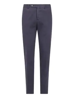 PT TORINO Casual Trousers With Belt Loops - Black