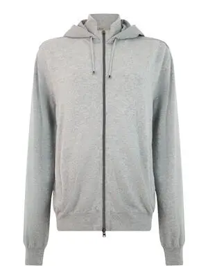 Herno Zip-up Hoodie - Grey