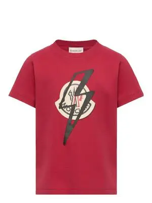 MONCLER Moncler Printed Cotton Jersey T-Shirt