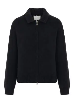 LISA YANG Front-zip Cardigan - Black