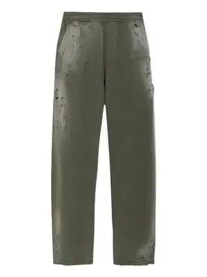 DIESEL® Elastic-waist Casual Trousers - Black