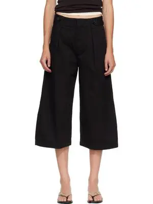 Citizens Of Humanity Citizens Of Humanity Cocoon Pleated Trousers Black