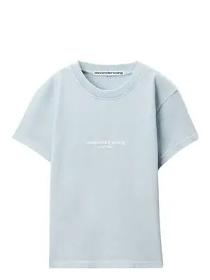 ALEXANDER WANG Alexander Wang Cropped Logo T-Shirt