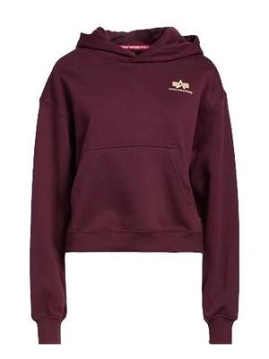 Alpha Industries Cotton Polyester Sweatshirt With Logo - Red