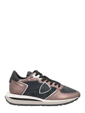 Philippe Model Sneakers Size Leather, Textile Fibers - Black