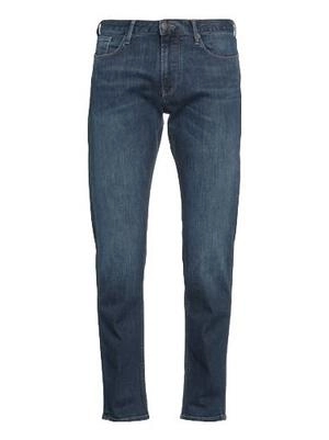 Emporio Armani Cotton Elastane Jeans - Blue