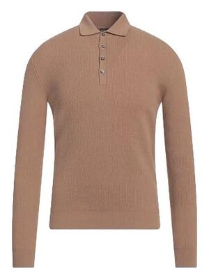 Fedeli Sweater Camel Size Cashmere - Beige