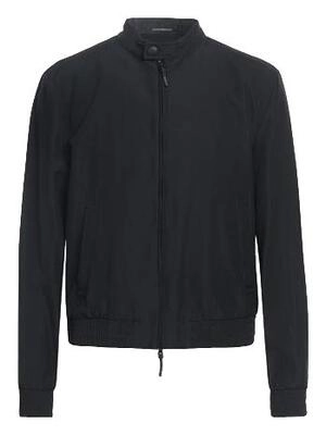 Emporio Armani Jacket Size Viscose, Cotton, Polyester - Black