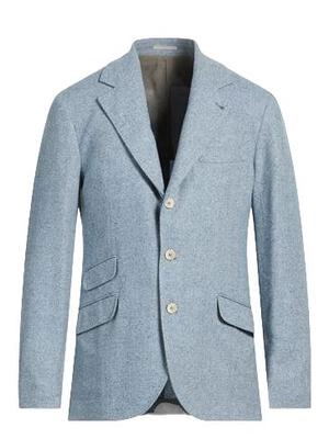 Brunello Cucinelli Blazer Size Wool, Silk, Cashmere, Elastane - Blue