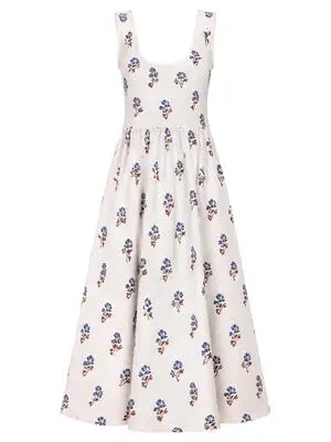 PEPA POMBO Cerezo Maxi Dress - Grey