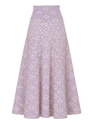 PEPA POMBO Sequoia Maxi Skirt - Purple