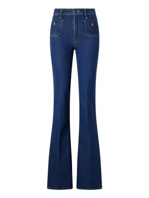 MOTHER The Patch Pocket Doozy Flared Jeans
