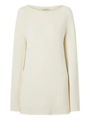 KALLMEYER Yasmin Cotton-blend Sweater - Neutrals