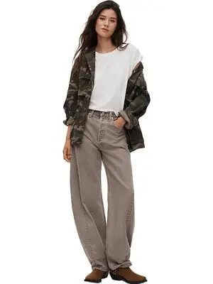Sanctuary Cotton Utility Jacket - Camo