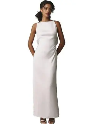 BHLDN Open-back Slip Dress