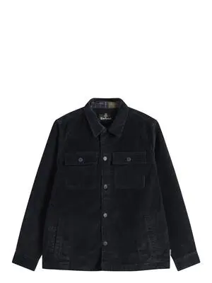 Barbour Cord Overshirt - Navy