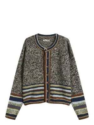 STORY MFG. Hand Knit Root Cardigan - Oakmoss