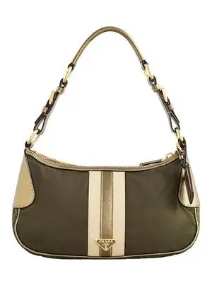 Shopbop Prada Nylon Shoulder Bag - Green