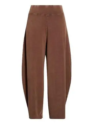 Free People Hot Shot Barrel Leg Pants - Cocoa