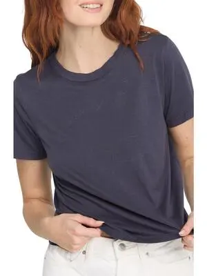 PROJECT SOCIAL T Baker Crewneck T-shirt - Charcoal