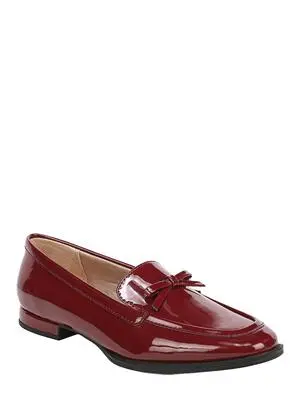LIFESTRIDE Fable Loafer With Bow Detailing - Dark Cherry