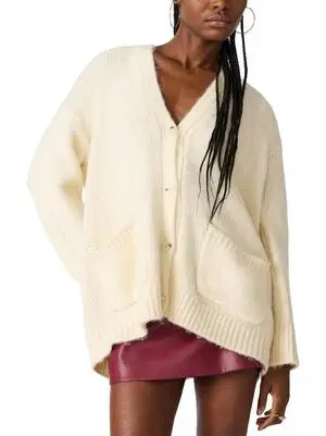 Steve Madden Finley Cardigan - Cream