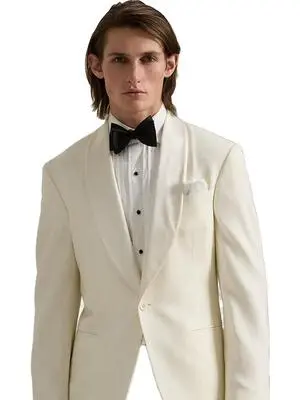 Ralph Lauren Polo Tailored Barathea Dinner Jacket - Cream