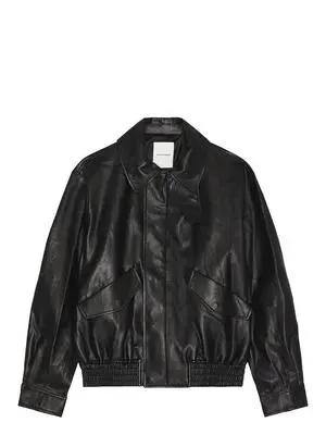 LE17SEPTEMBRE Le17Septembre Faux Leather Zip Blouson