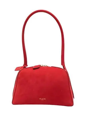 Alaïa Bouledog Shoulder Bag Red