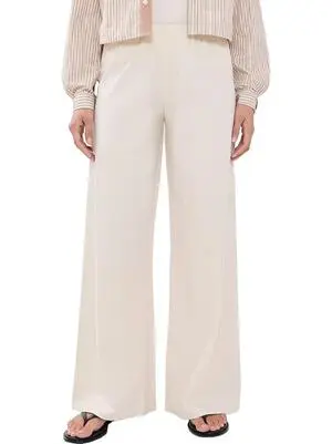 LA LIGNE Colby Poplin Pants - Bone