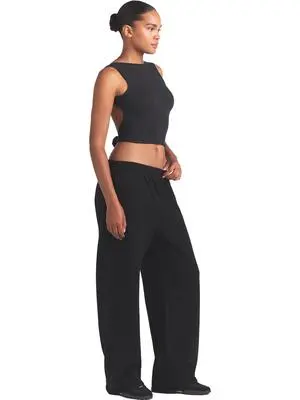 SKIMS SKIMS Cotton Fleece Oversized Straight Leg Pants