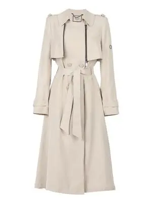 LUNA FASHION HOUSE Kim Classic Long Coat - Beige