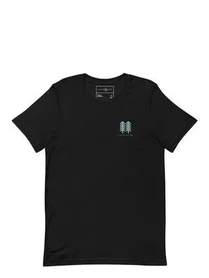 ANCHOR & CREW One Field Notes Organic Cotton T-shirt - Black