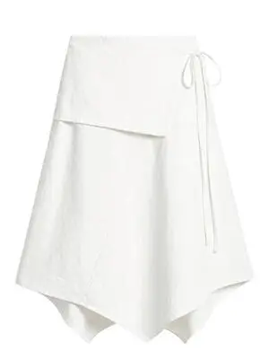 THINKING MU Thinking Mu Benita Midi Skirt With Overlay