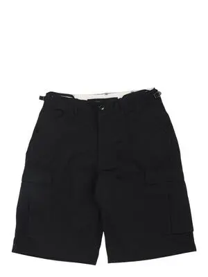 Nanamica Cargo Shorts With Side Buckles - Black