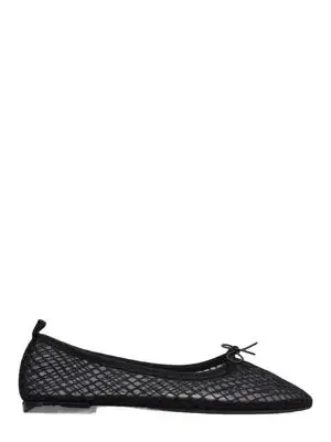 Repetto Garance Mesh Ballet Flats - Black