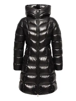 Moncler Marusse Hooded Mid-length Down Jacket - Black