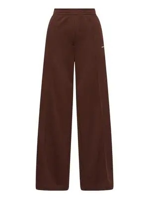 Moncler Tailored Logo Sweatpants - Brown